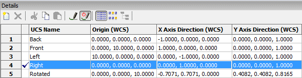 User Coordinate Systems
