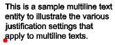 Creating text